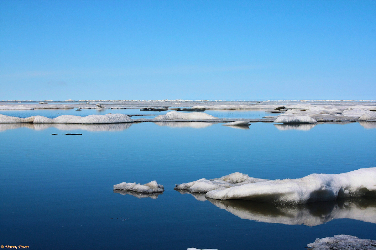 Arctic Ocean calm - Around the World with Marty Essen